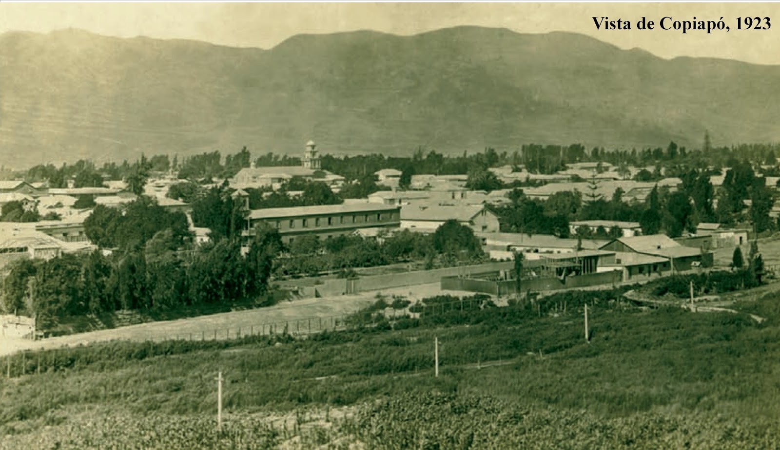 Imágenes de Chile del 1900: Copiapó