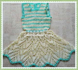 Sweet Nothings Crochet: EXQUISITE SHELLED DRESS FOR GIRLS