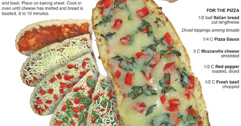 Behind the Bites: Italian Bread Pizza