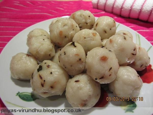 Priya's Virundhu: Uppu Urundai/Neer Urundai/Kaara Kozhukattai for ...