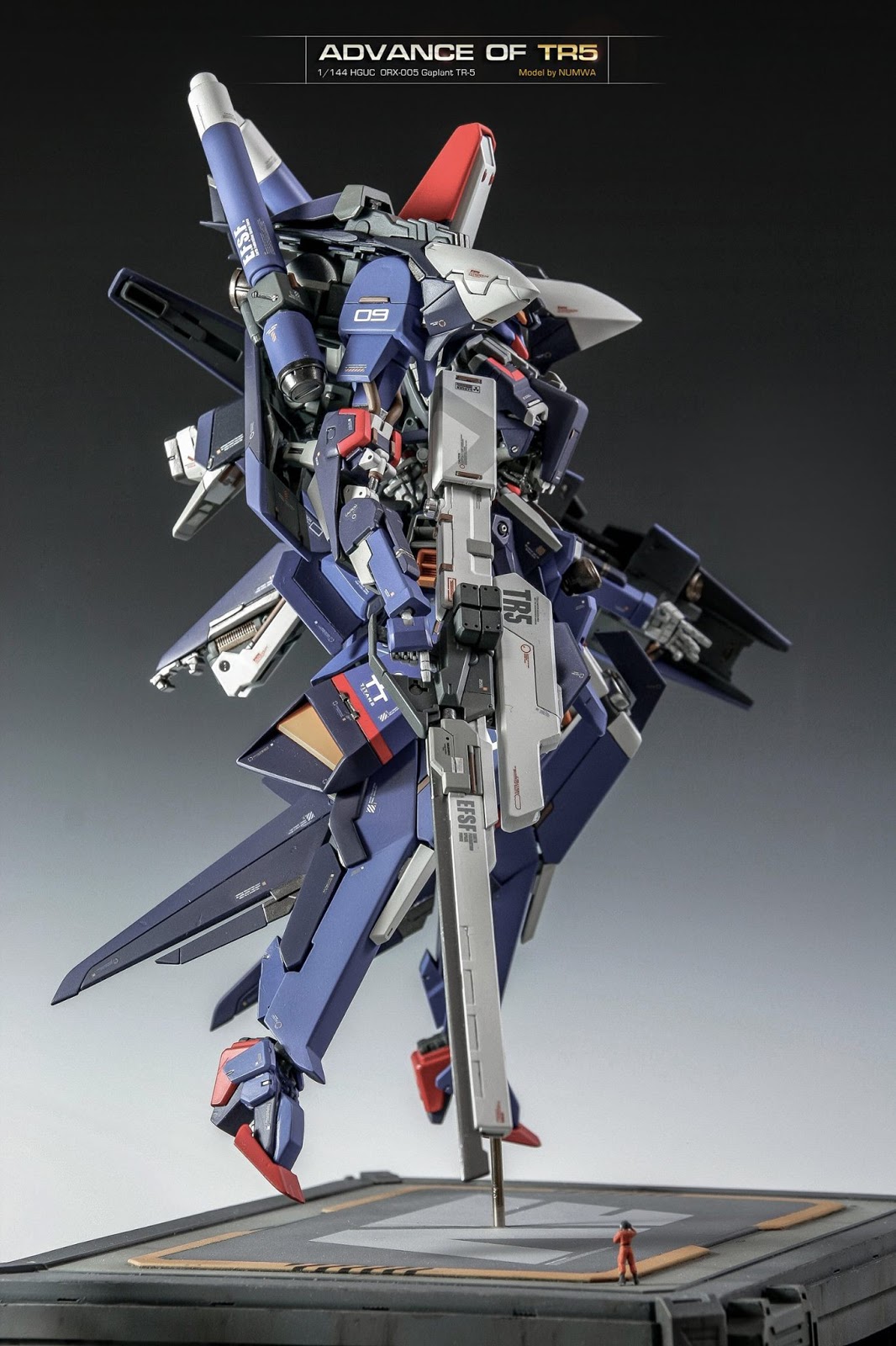 Custom Build: HGUC 1/144 ORX-005 Gaplant TR-5 [Advanced]