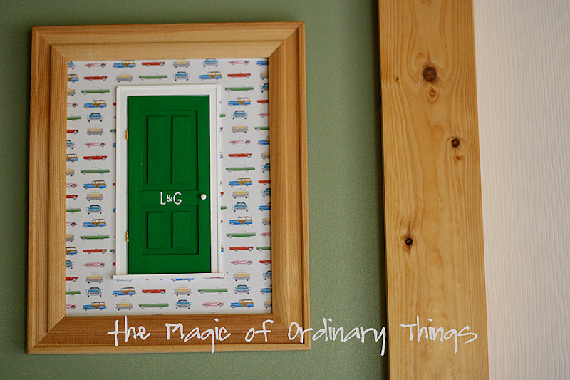 The Magic of Ordinary Things: TOOTH FAIRY DOOR