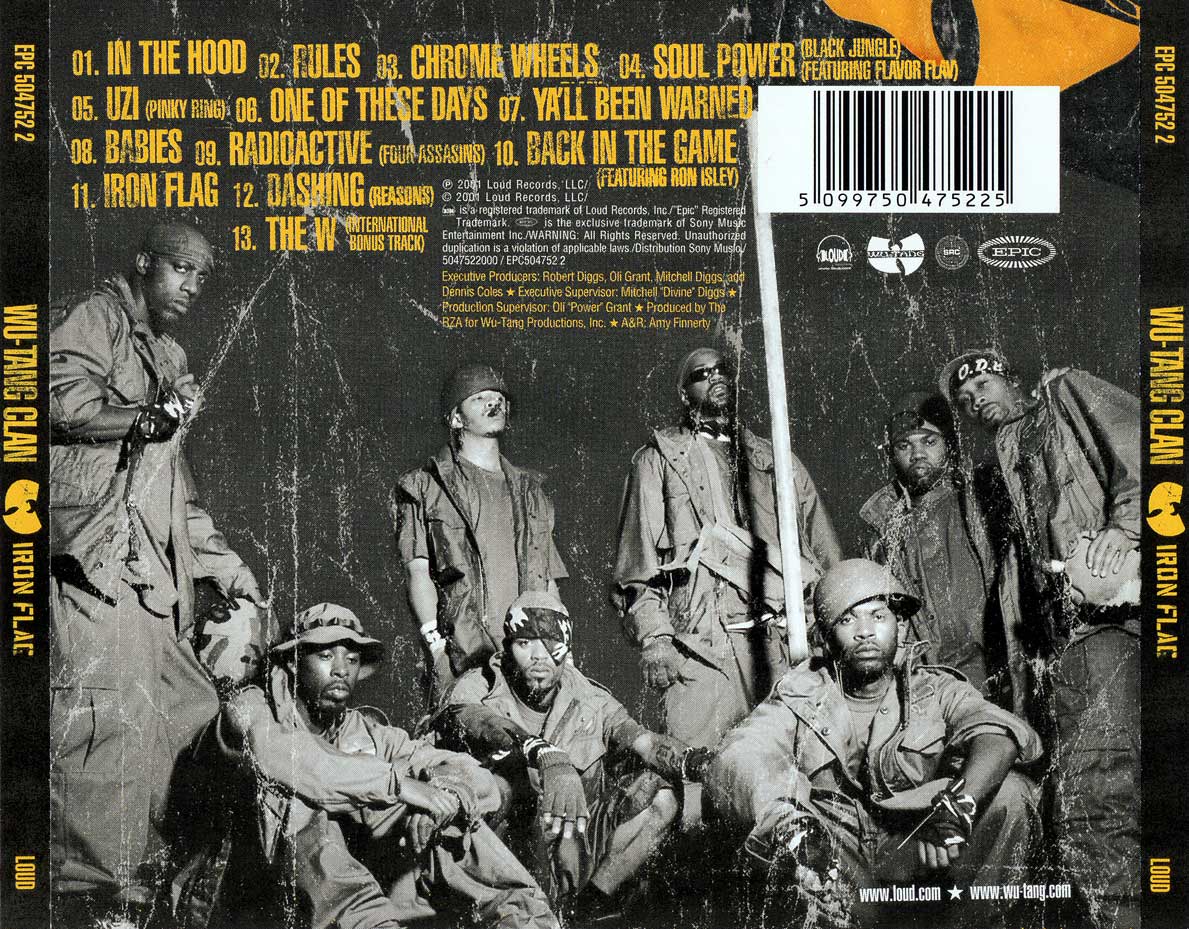 Hip Hop Enfermizo: Wu Tang Clan - Iron Flag - 2001