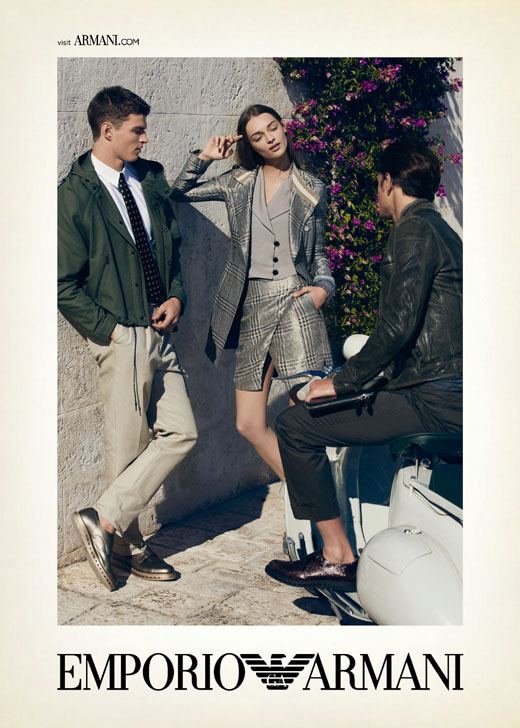 EMPORIO ARMANI SPRING/SUMMER 2013 CAMPAIGN