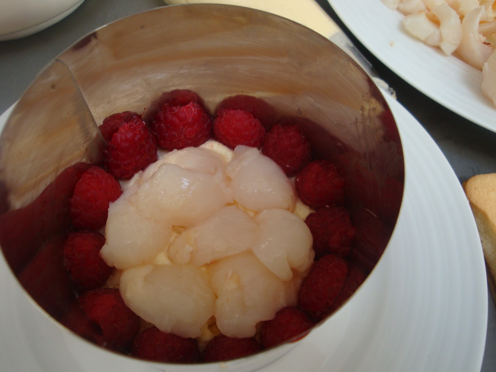 lauralovescakes...: Lychee, Rose & Raspberry Mousse Cake