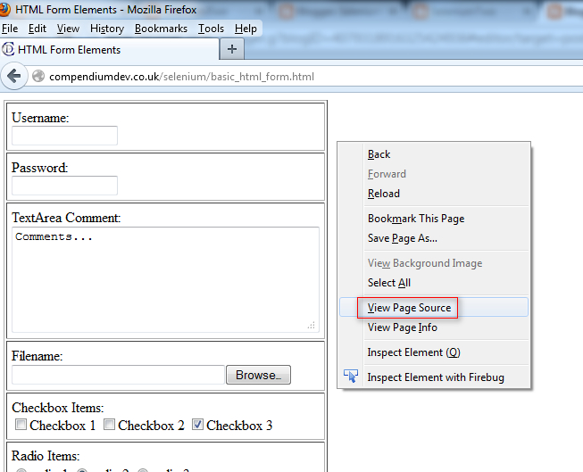 Selenium-By-Arun: 429. Locating elements using By.tagName( )