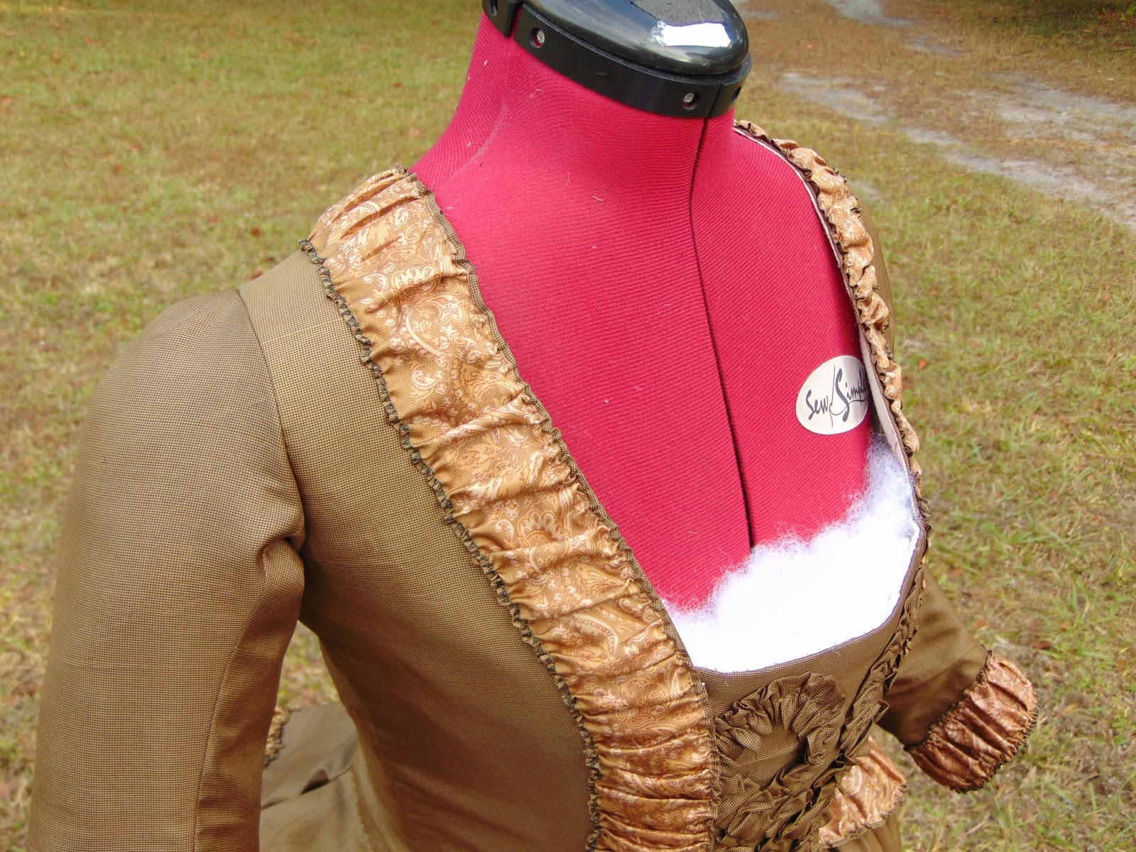 The Antique Sewist: 1760s Casaquin -or- How to make an 18th century ...