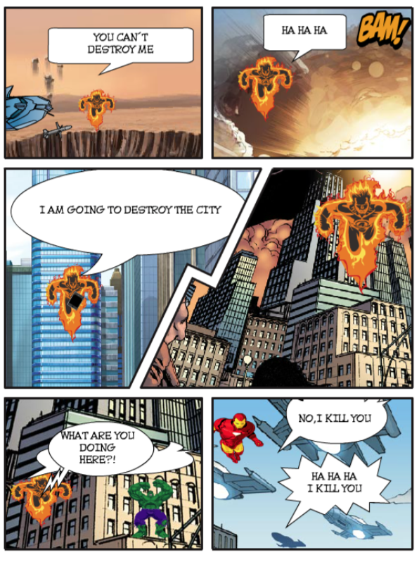 OUR ENGLISH CLASS: Creating Comics with Marvel