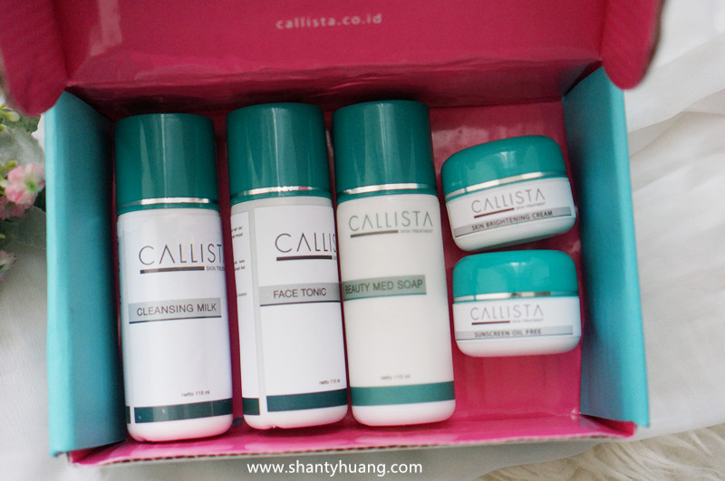 Review: Callista Brightening Series Untuk Kulit Berminyak — Shanty Huang