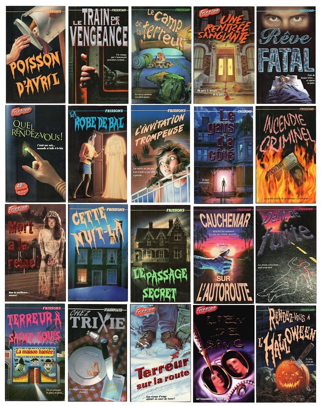 La collection Frissons: Frissons 2017