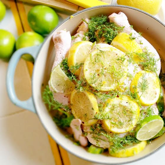 Roasted Lemon-Lime Chicken!