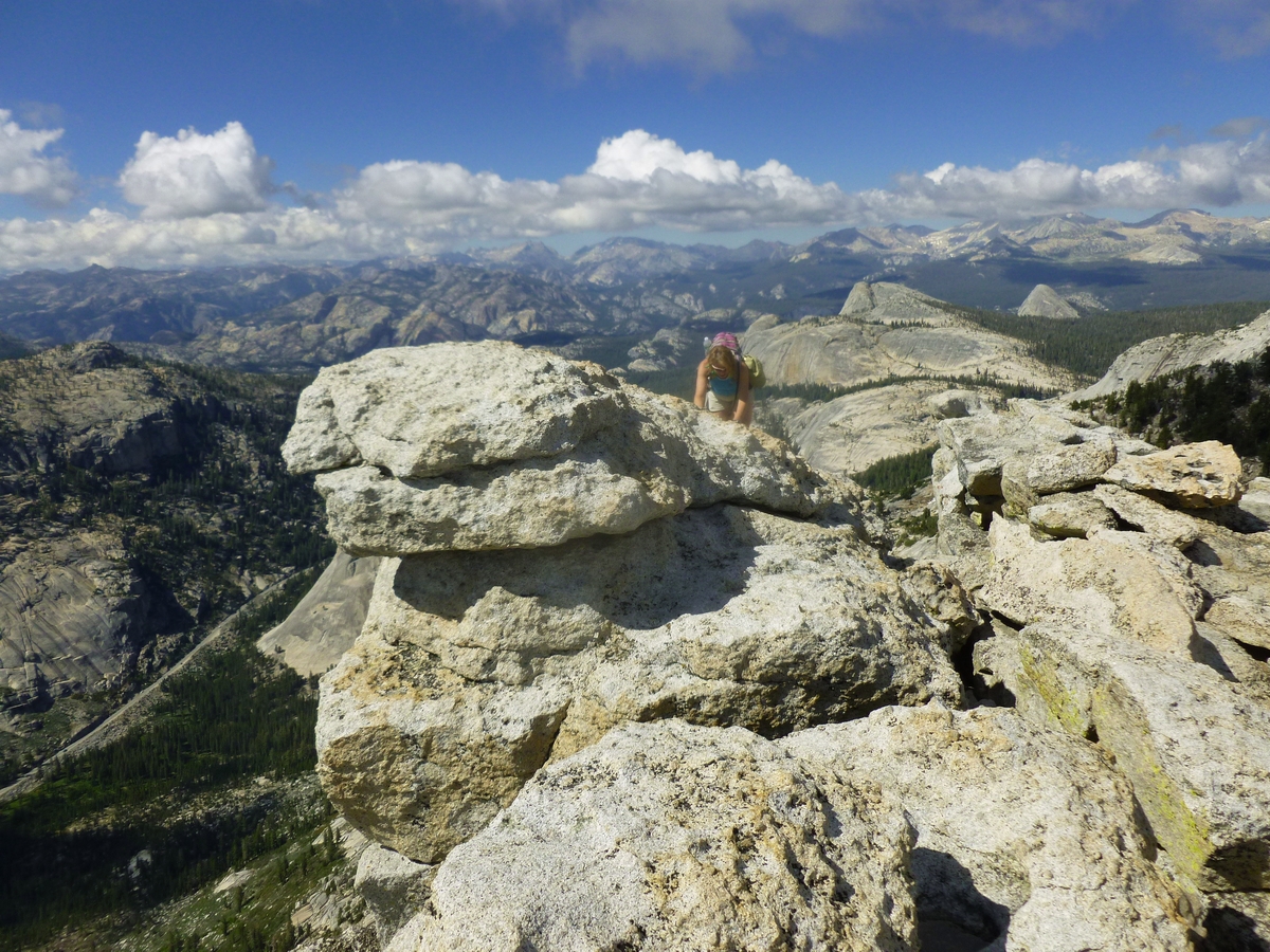 The Saratoga Skier and Hiker: Tenaya Peak, Yosemite Nat'l Park: 06/26/2013