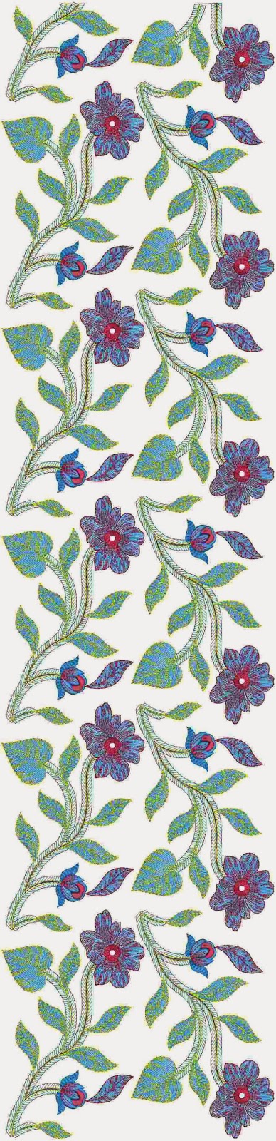 Embdesigntube: Graceful Embroidered Allover Designs