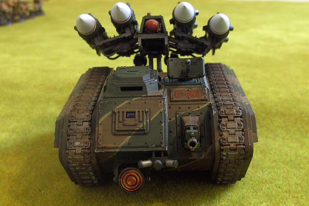 Atoom's Brushes & Dolls: Manticore - Completing the missile launching tank.