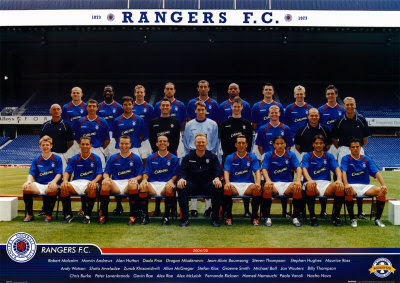 ANOTANDO FÚTBOL *: FOTOS HISTÓRICAS DEL GLASGOW RANGERS I