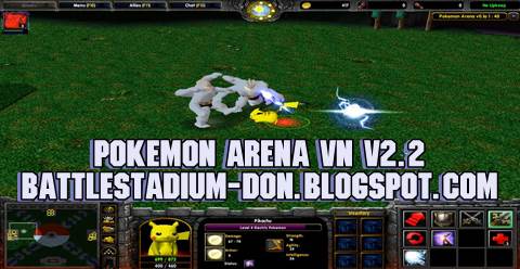 Pokemon Arena VN v2.2 ~ War3 Anime Maps