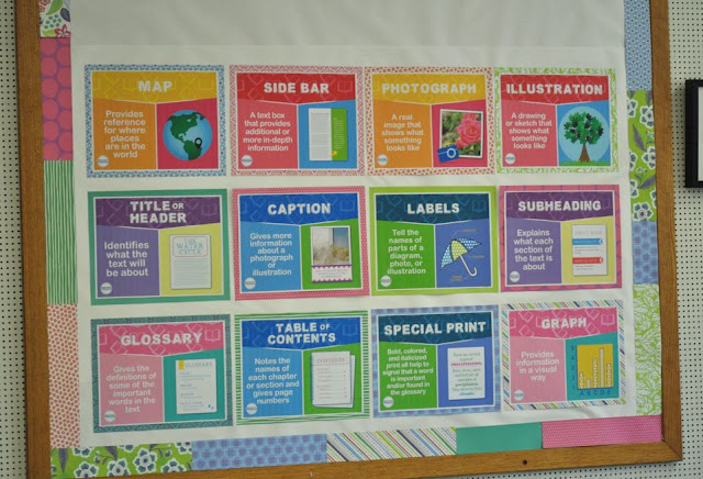 Brain Waves Instruction: Nonfiction Text Features Bulletin Board