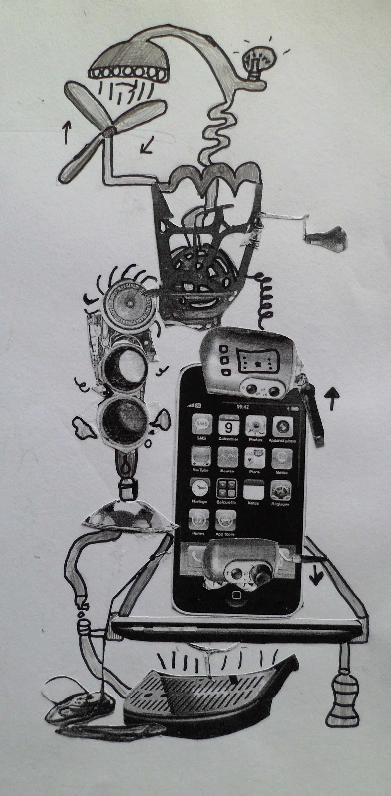 ARTS PLASTIQUES... 2012-2013 : 5E - LA MACHINE INFERNALE