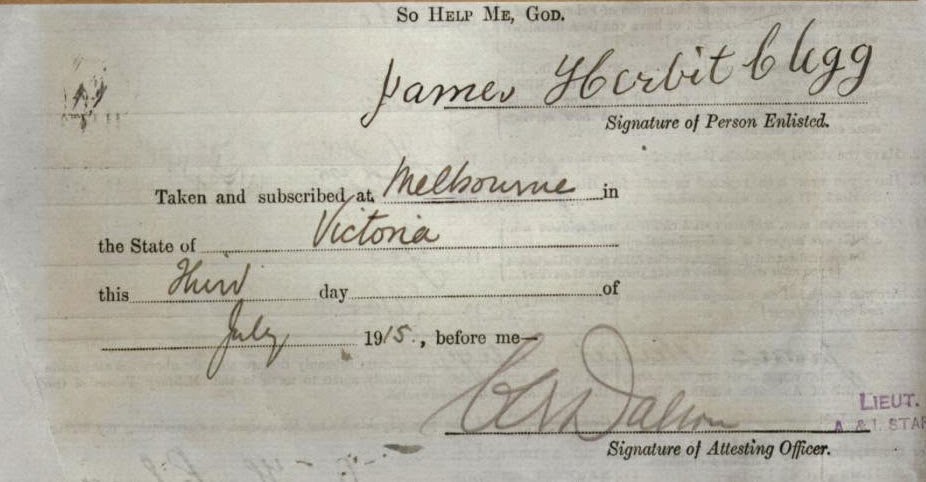 a bit of everything: James Herbert Clegg [1891 - 1917]