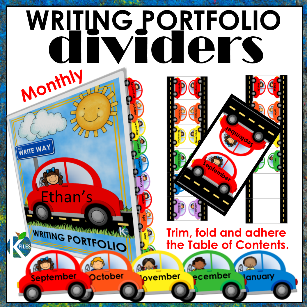 The K Files: Showcase Your Young Author's Writing in a Writing Portfolio