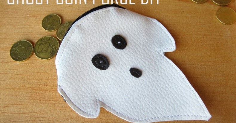 GHOST COIN PURSE DIY | MY WHITE IDEA DIY