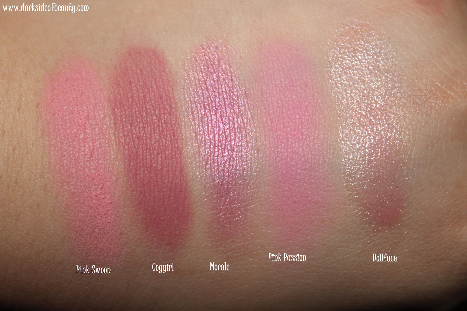 The Dark Side of Beauty: Top 5: Pink Blushes