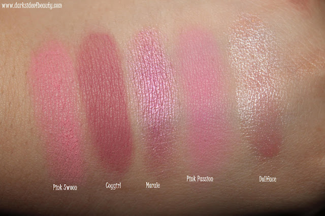 The Dark Side of Beauty: Top 5: Pink Blushes