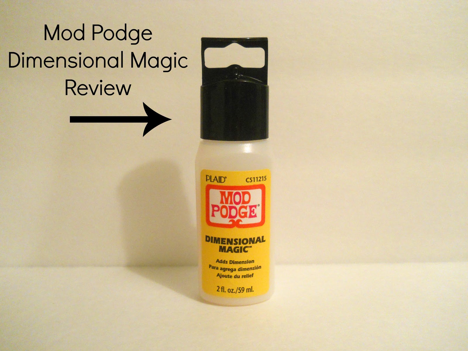 Mod Podge Dimensional Magic Review - Running With A Glue Gun