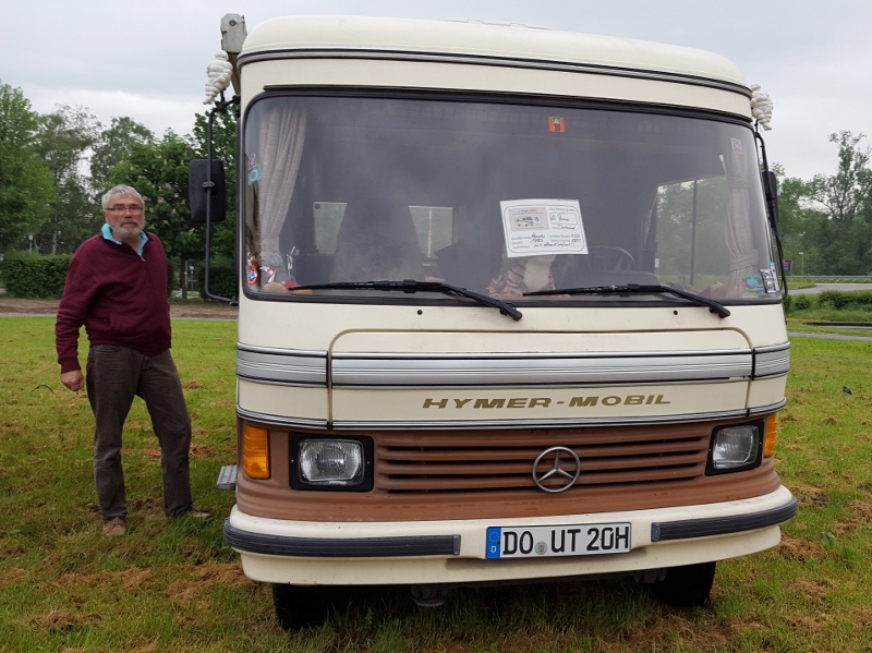 Horex Regina und die alten Photos: Hymer Oldtimer Treffen in Ketsch 2016