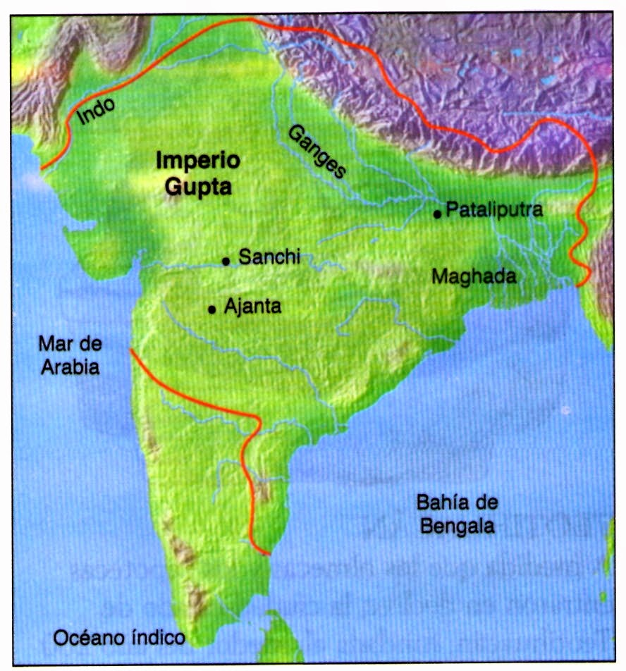 La dinastía Gupta 240 - 510 d.C.