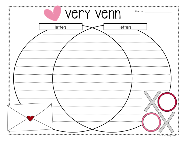 A Very Venn Valentine's Day - creative classroom tools