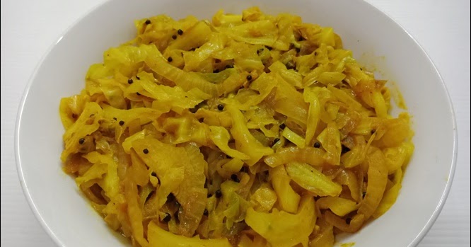 kitchen flavours: Simply Spiced Spring Cabbage