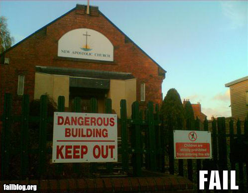 The Pwn Zone: Church Sign Fails