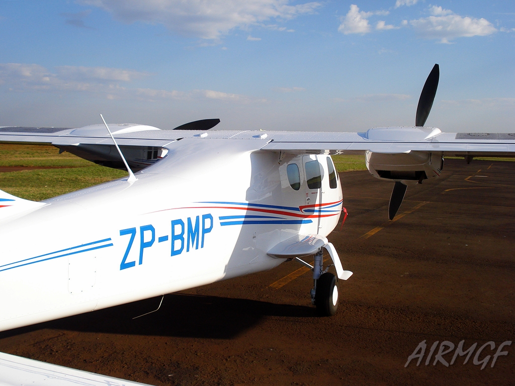 AIRMGF: ZP-BMP TECNAM P2006T : UM "GRINGO" QUE CONFUNDIU MUITOS NO SBMG!