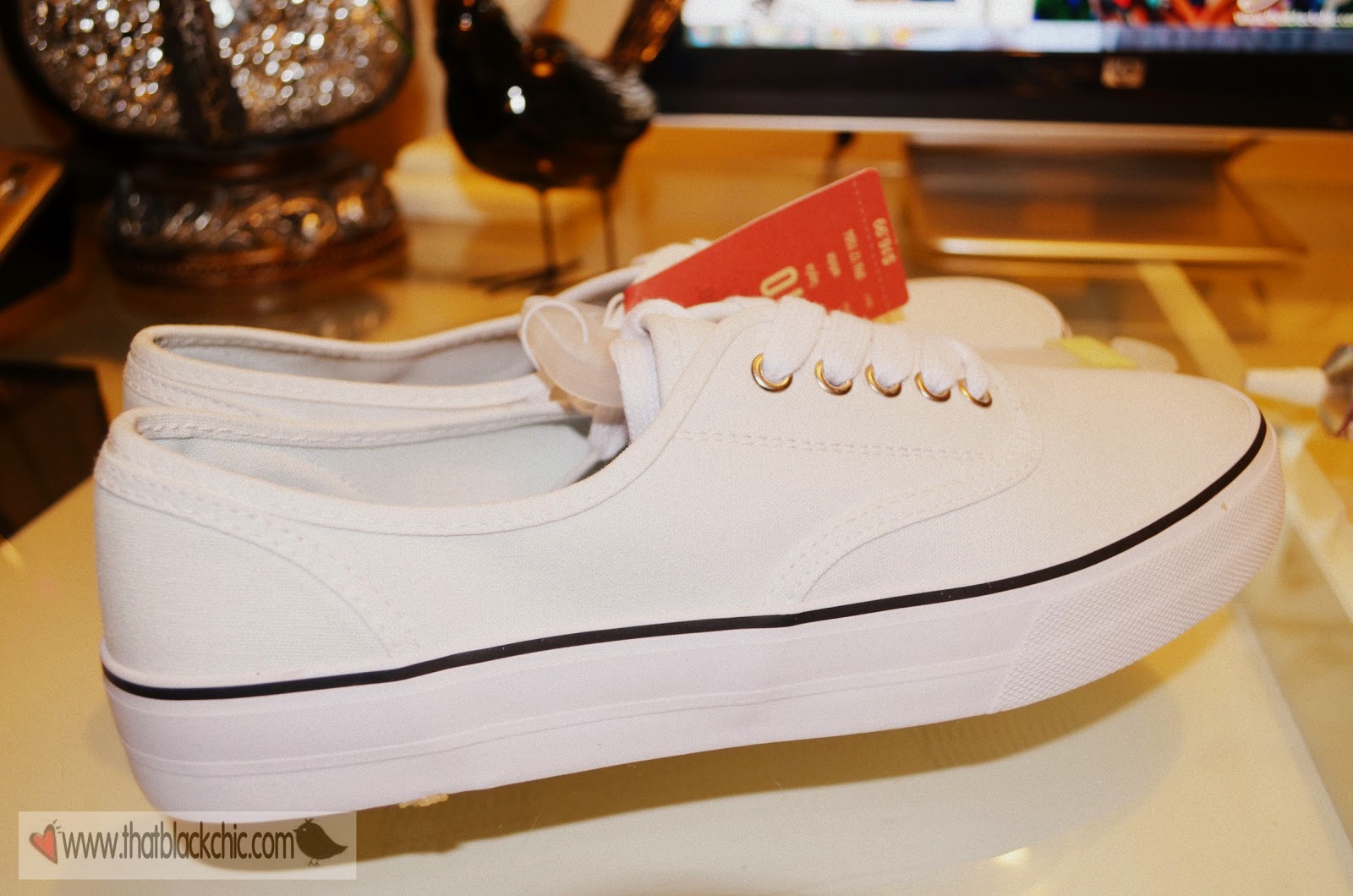 DIY : Sneakers & Studs, I'm all about that STUD life! | That Black Chic