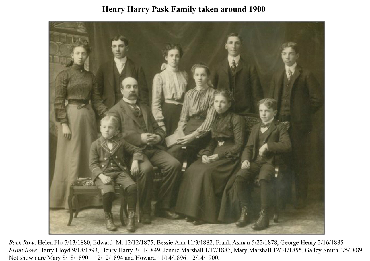Pask, Paske One-Name Study Blog: Henry & Elizabeth Pask née Marshall