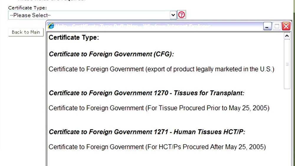 Certificate of pharmaceutical product
