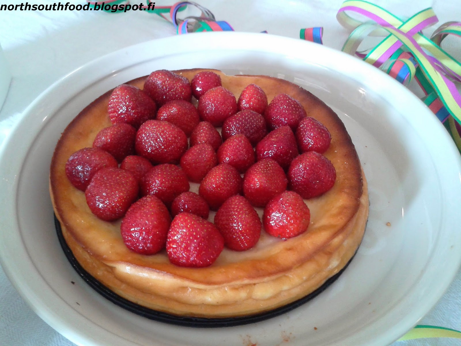 North south food: Baked cheesecake by Gordon Ramsay