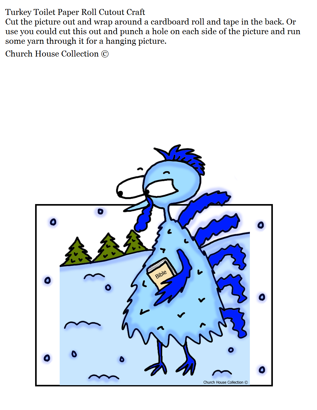Church House Collection Blog: A Cold Walk But Worth It Sunday School ...