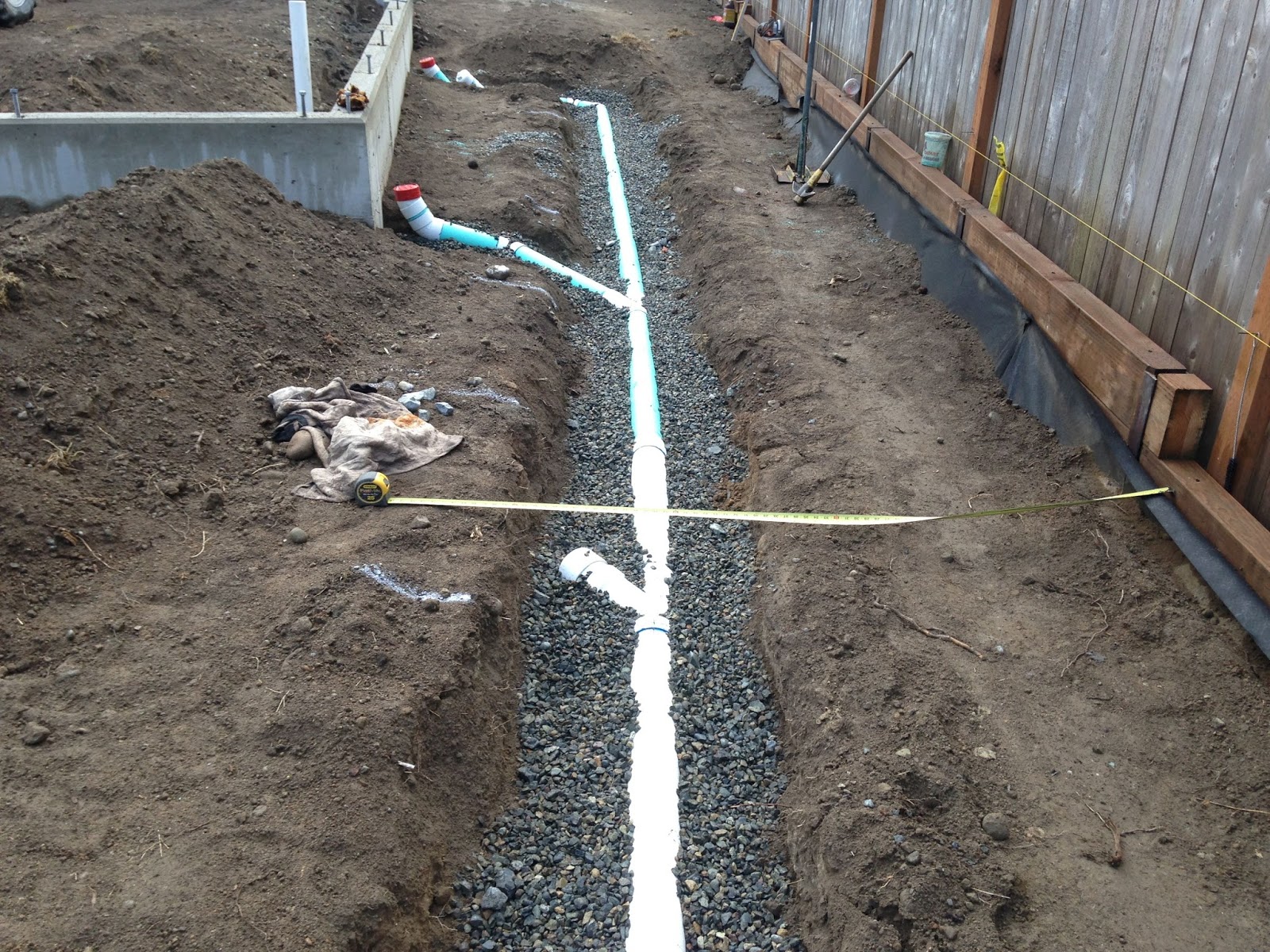 details of home: drainage and sewer