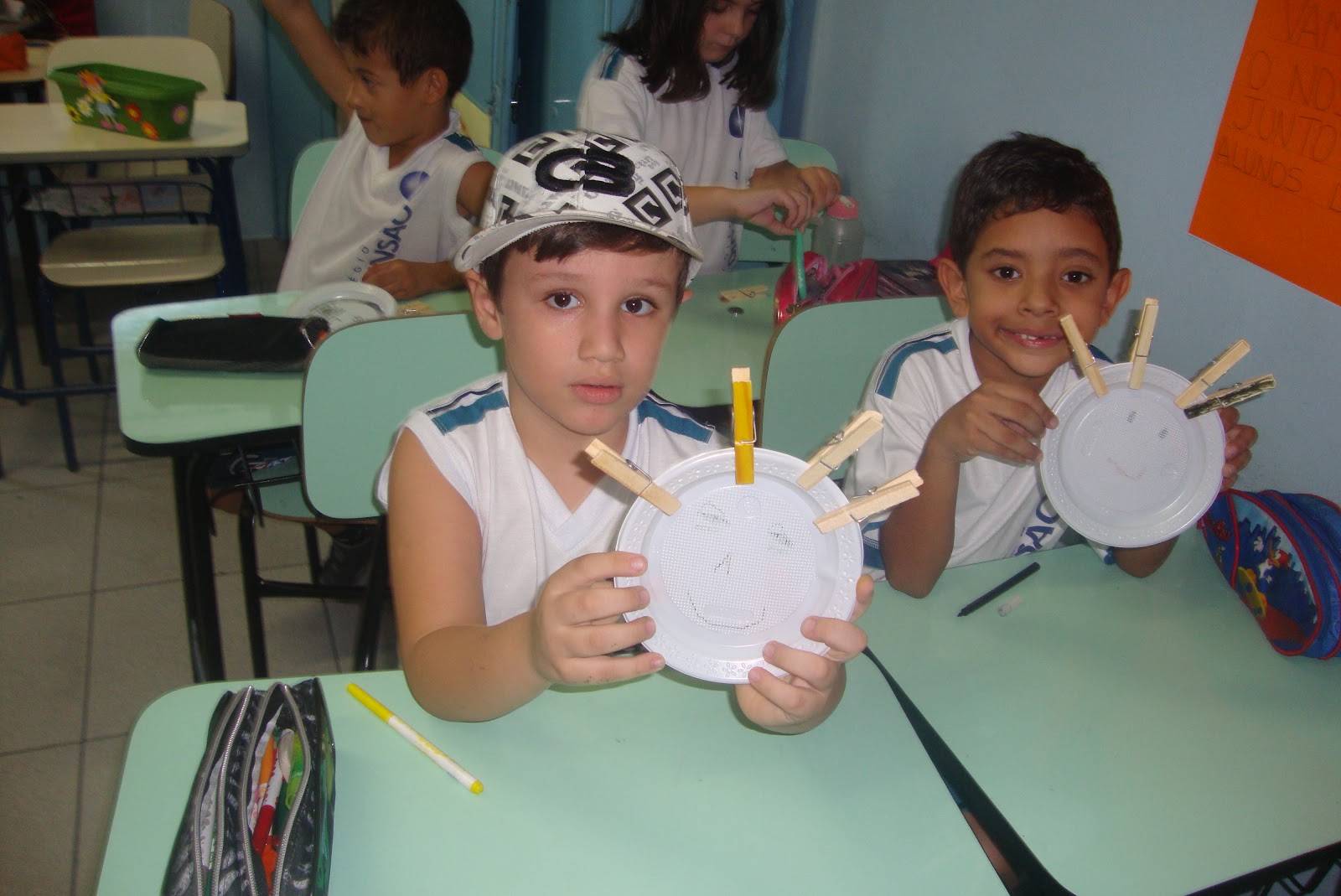 Educação Infantil & Ensino Fundamental I: Jogo "Careca Cabeludo" - 1º Ano B