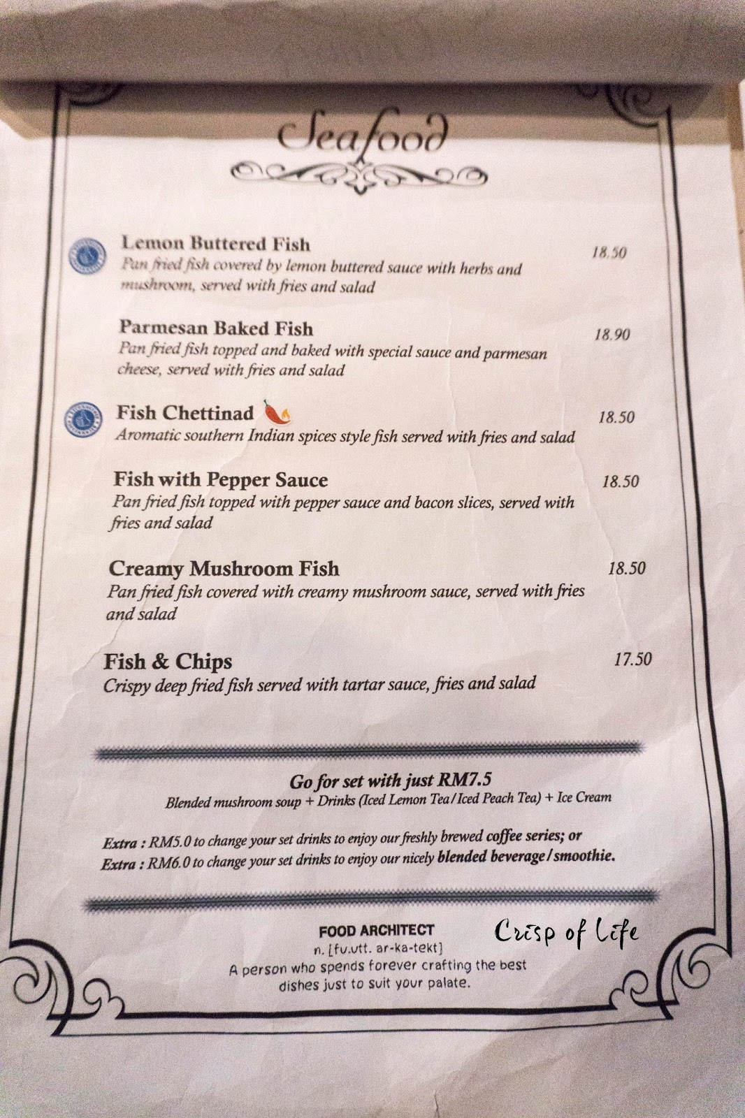 Food Architect @ Lorong Kampung Malabar, Penang - Crisp of Life ...