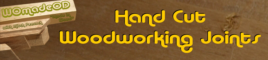 Hand Cut Joints: Fox Wedged Mortise & Tenon