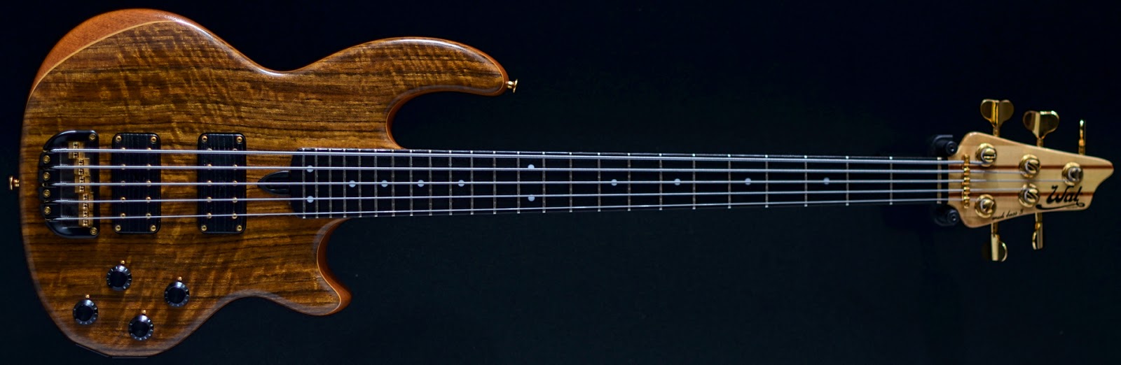 A HISTORY OF WAL BASSES: Gallery - Wal MB5 5-String Midi Bass