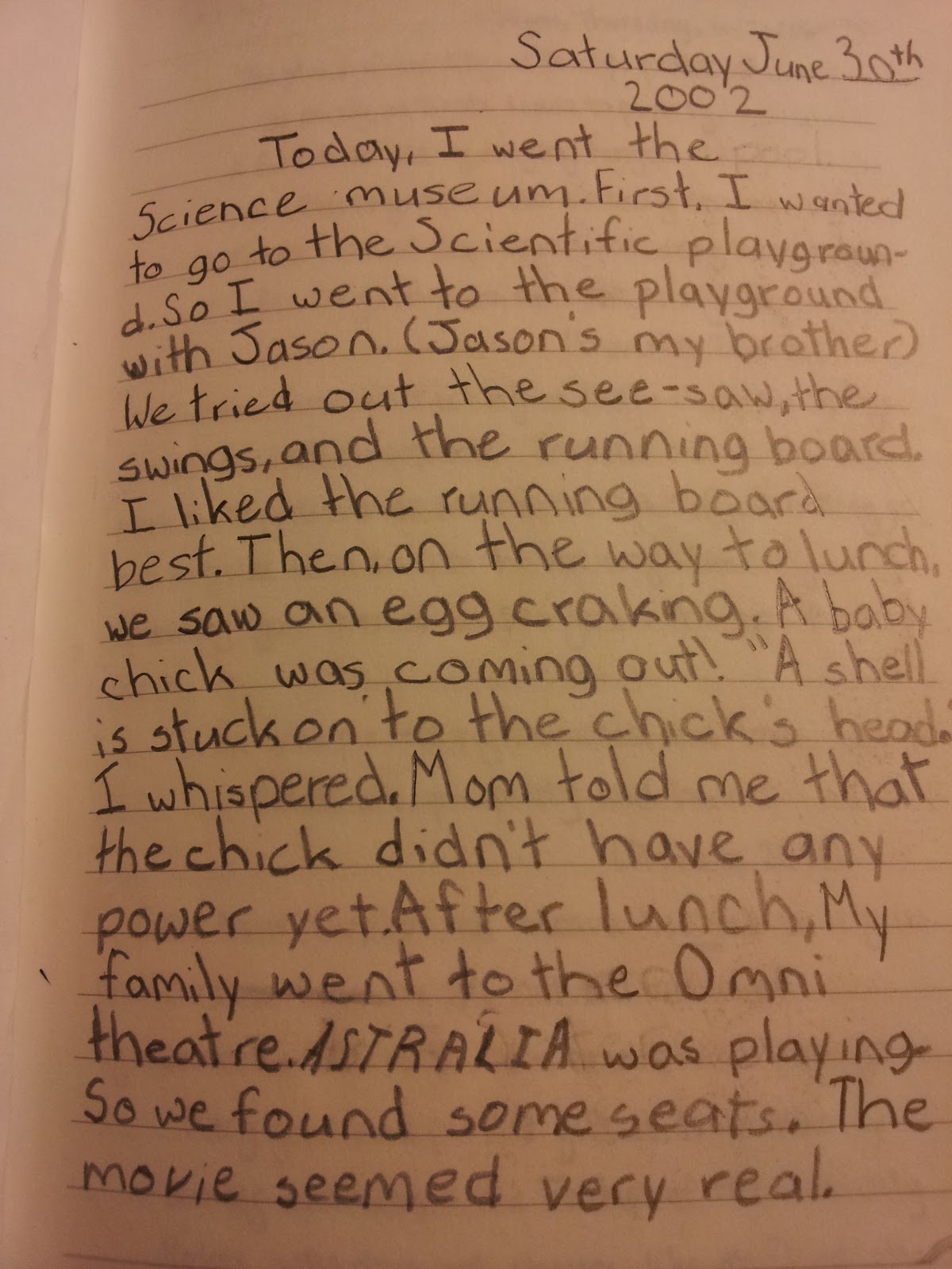 Keeping In Touch over the Summer!: July 2012