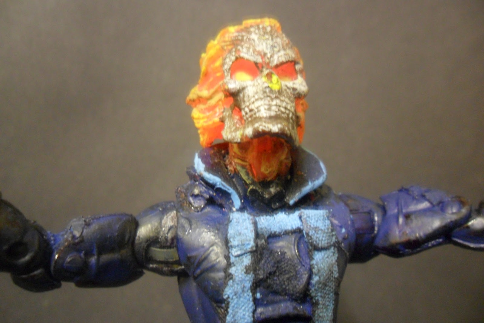 Apocalyptic Custom Designs : Marvel legends custom Ghost Rider figure
