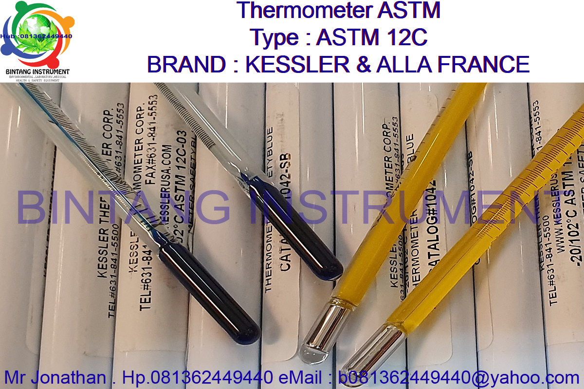 .: 081362449440 Jual Thermometer ASTM 12C Kessler , Jual Thermometer ...