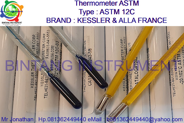 .: 081362449440 Jual Thermometer ASTM 12C Kessler , Jual Thermometer ...