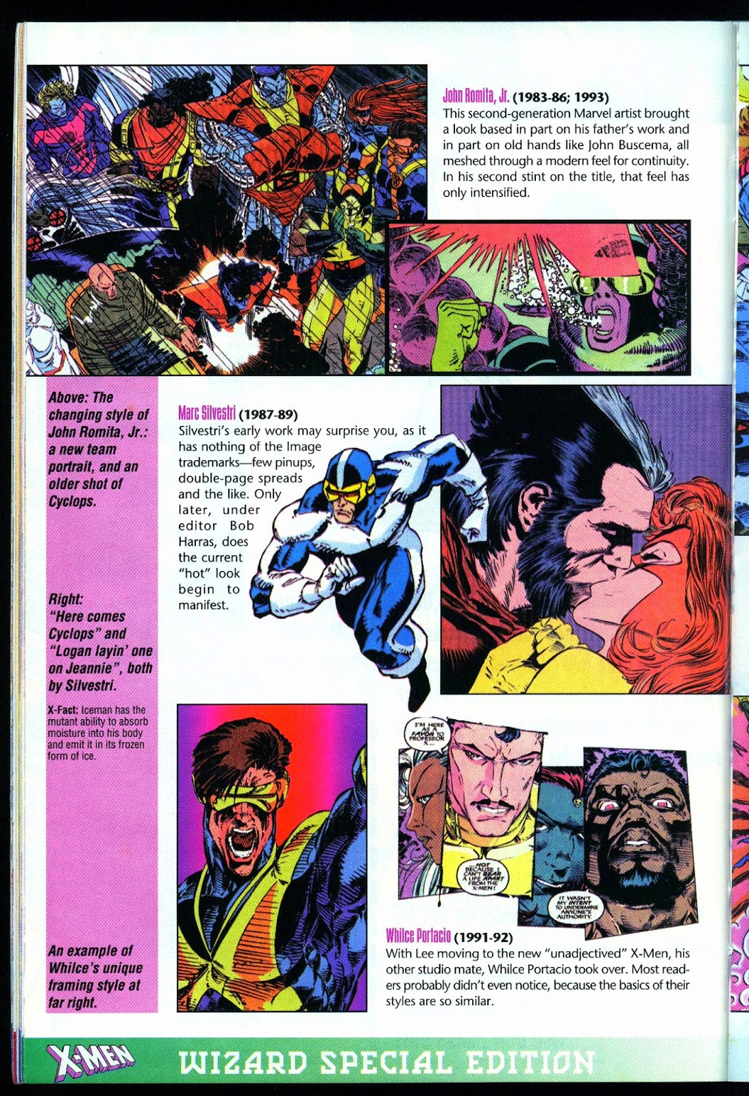 The Dork Review: 1993 Wizard Magazine's X-Men Turn Thirty Collector's ...