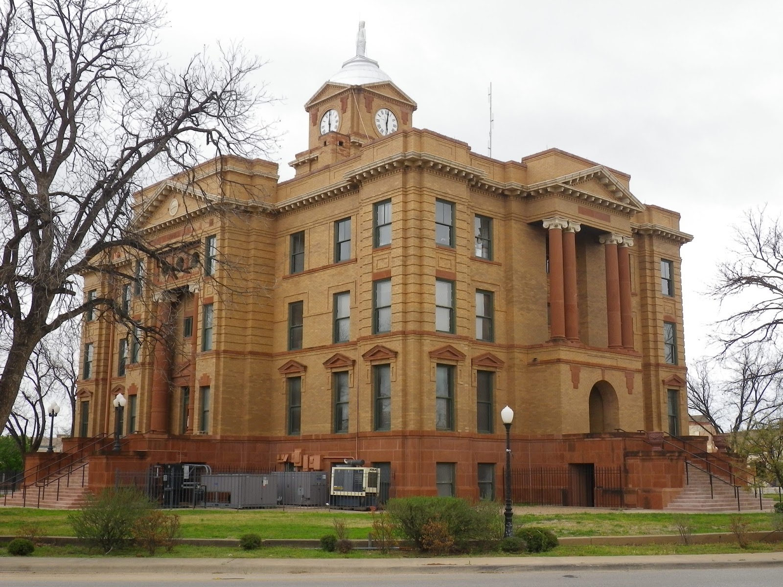Texas Courthouse Tour: SPRING BREAK TRIP: 3/17: Roby, Anson, Albany ...
